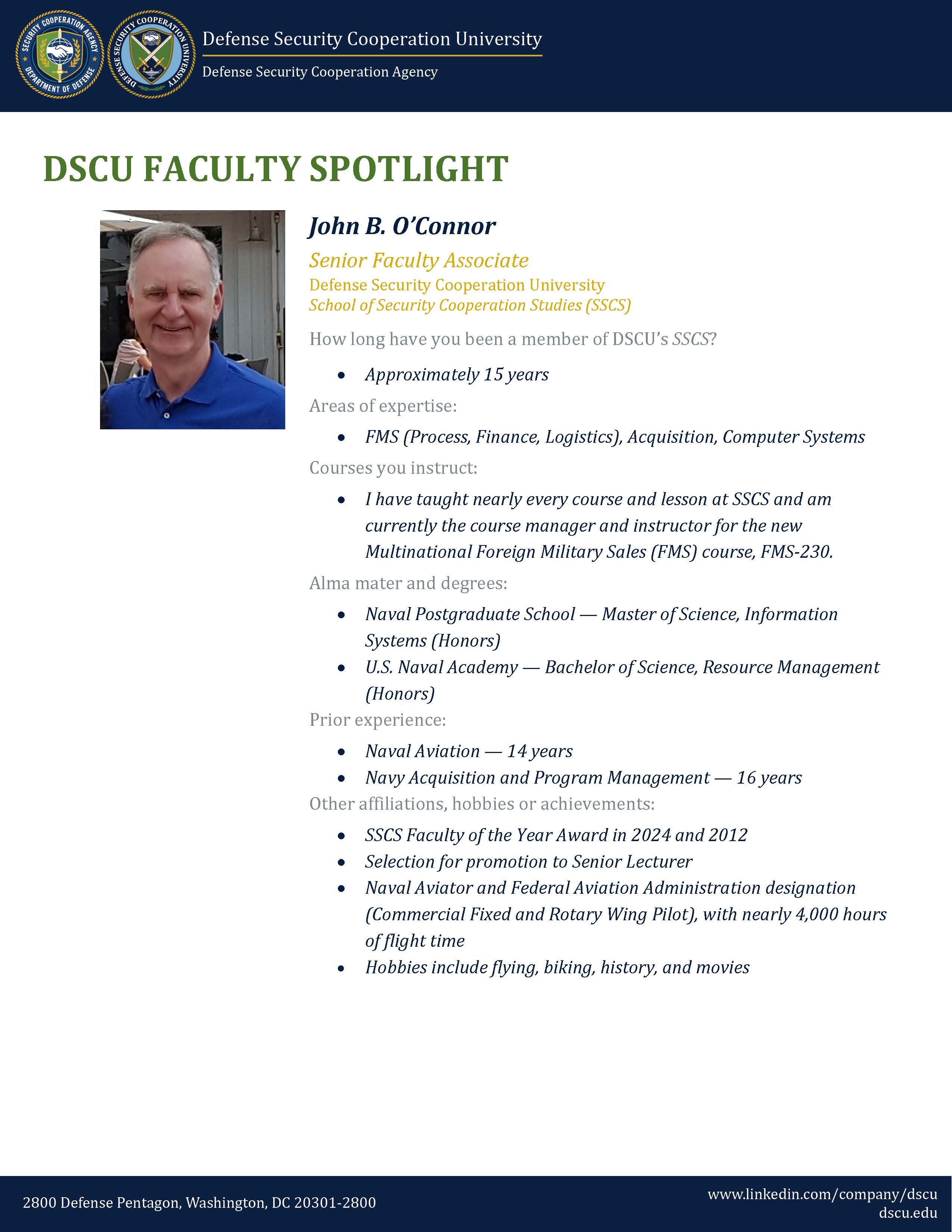 Home - New (SAVE FOR REFERENCE) | Defense Security Cooperation University